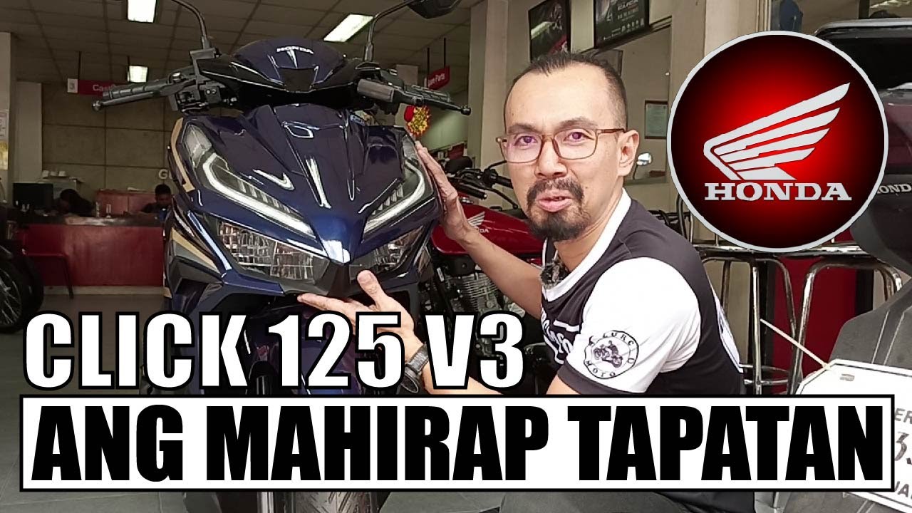 Honda Click 125 V3 Walk-around Review - YouTube