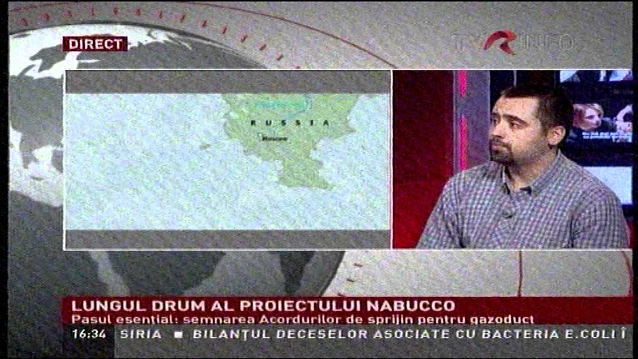 George Visan - TVR INfo - problema energiei in Europa - YouTube