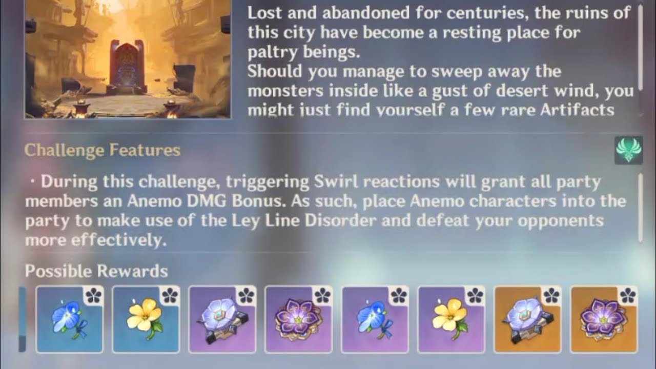 how to unlock/domain of blessing:desert citadel (genshin impact) - YouTube