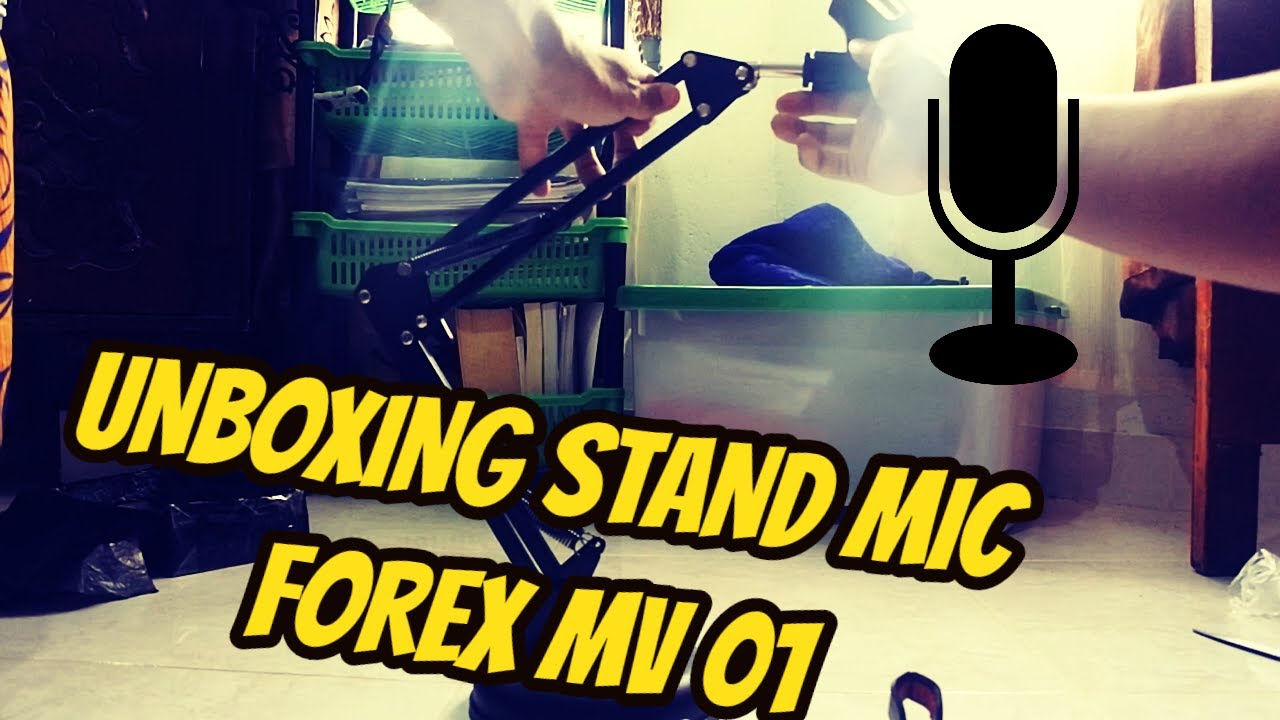 UNBOXING Stand Mic dan Stand HP FOREX MV01 (Tiang Mic) - Tiang Mic ...