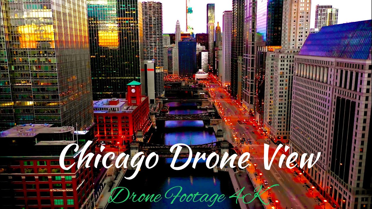 chicago drone view || Chicago 4k Drone - YouTube