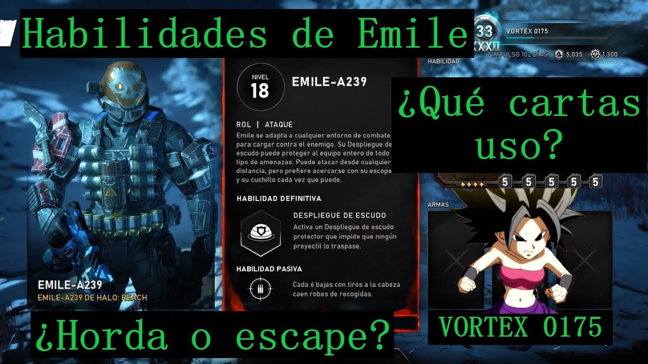 Gears 5 Habilidades de Emile A239 - YouTube
