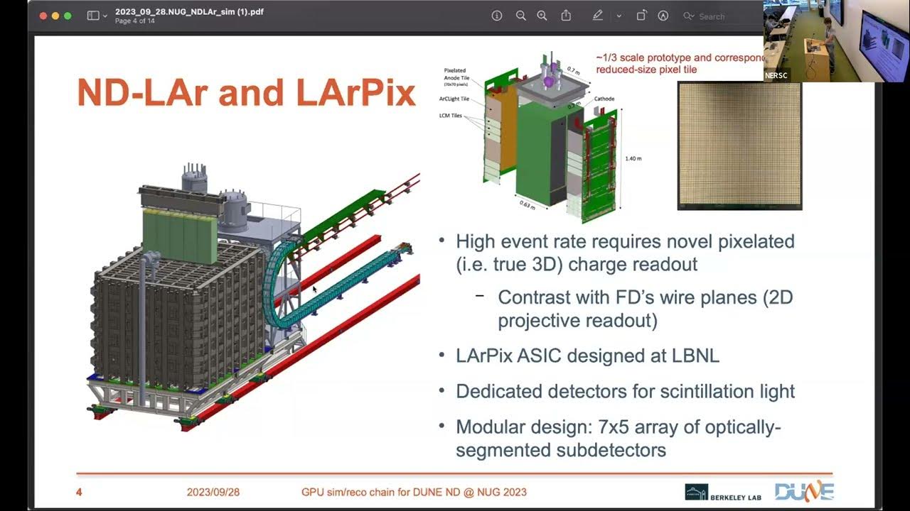 Contributed Talk- A GPU-accelerated simulation and reconstruction chainfor the DUNE near ...