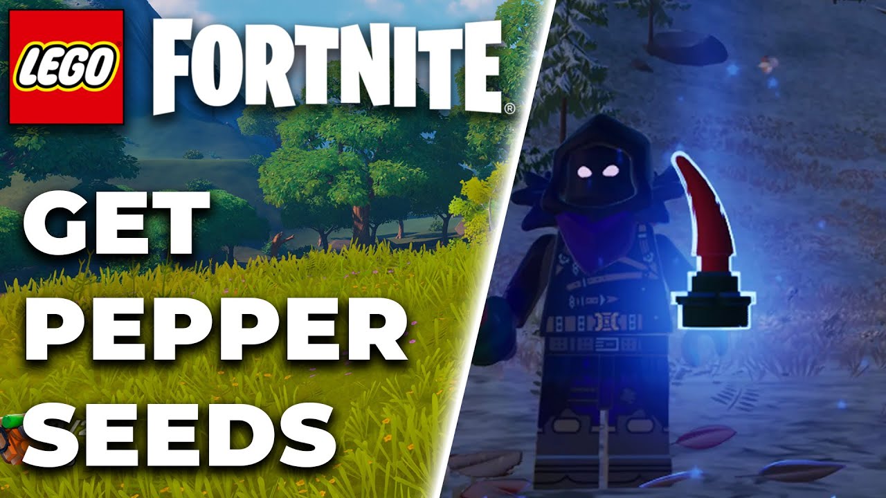 How To Get Pepper Seeds In LEGO Fortnite (2 Methods) - YouTube