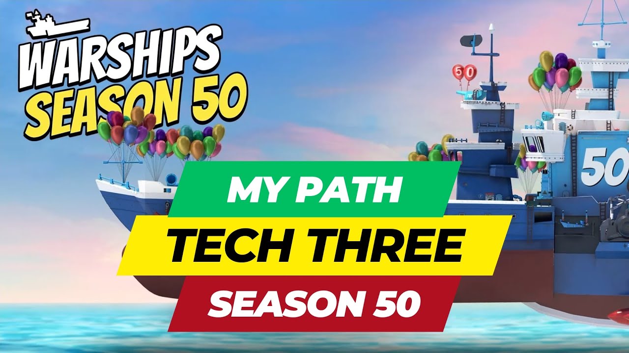 My Tech Path Day One | Aug 27th | Boom Beach Warships Season 50 - The Big Fifty! - YouTube