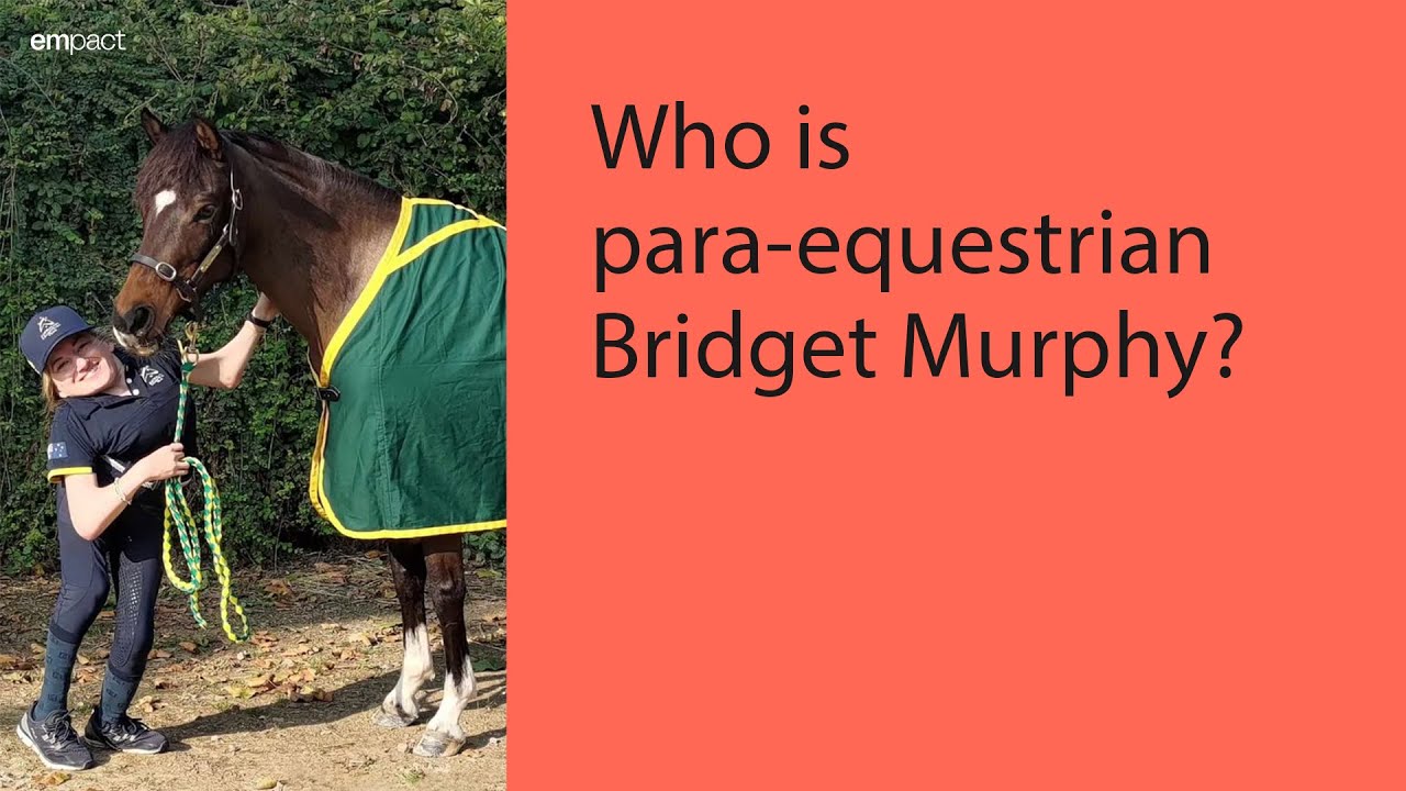 Who is Para-equestrian Bridget Murphy? - YouTube