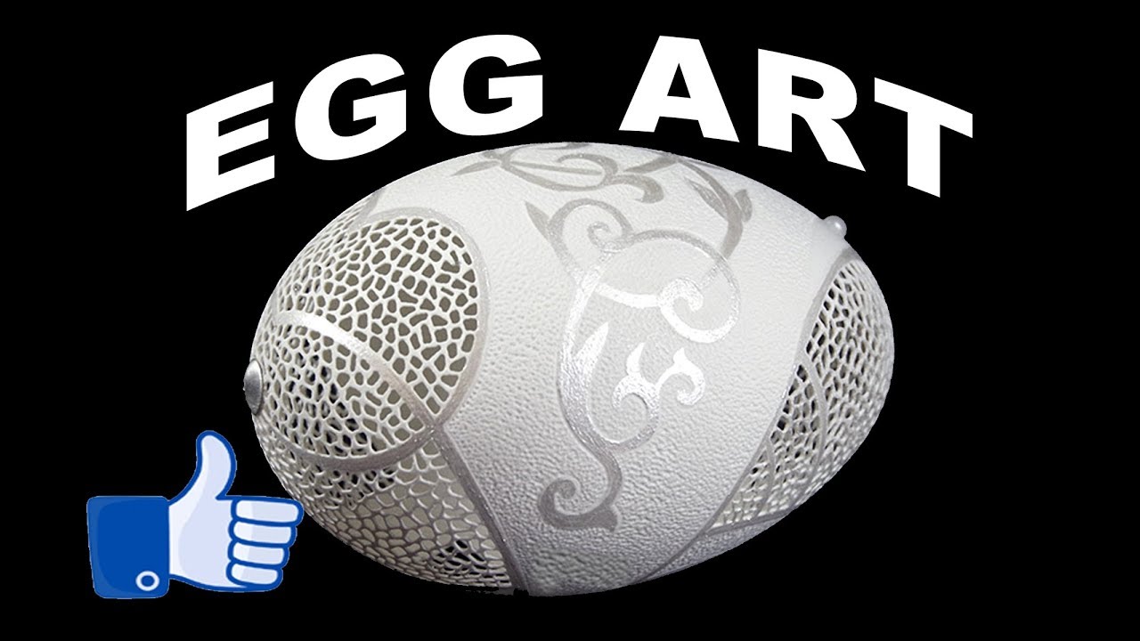 Awesome Egg Art | Best Egg Shell Art - YouTube
