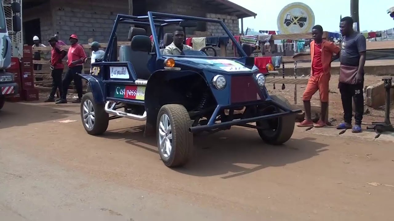 Cameroonian mechanic offers a fresh take on second-hand cars - YouTube