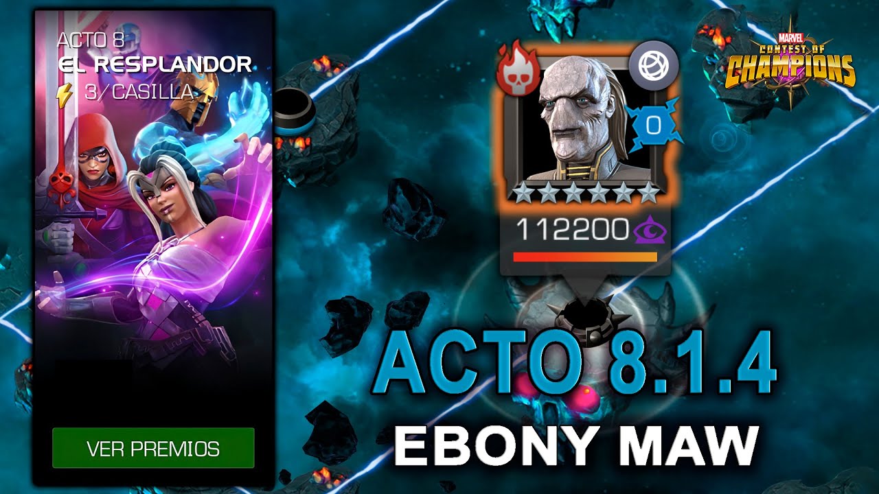 Ebony Maw ACTO 8.1.4 | Cómo Derrotar a Ebony Maw | Mejores Counters ...