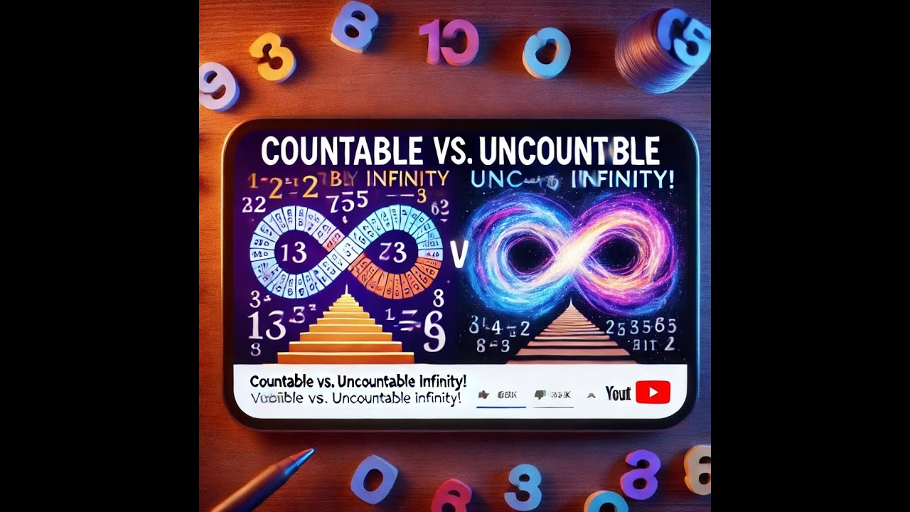 Infinity Explained! Countable vs. Uncountable Sets in 4 Minutes - YouTube