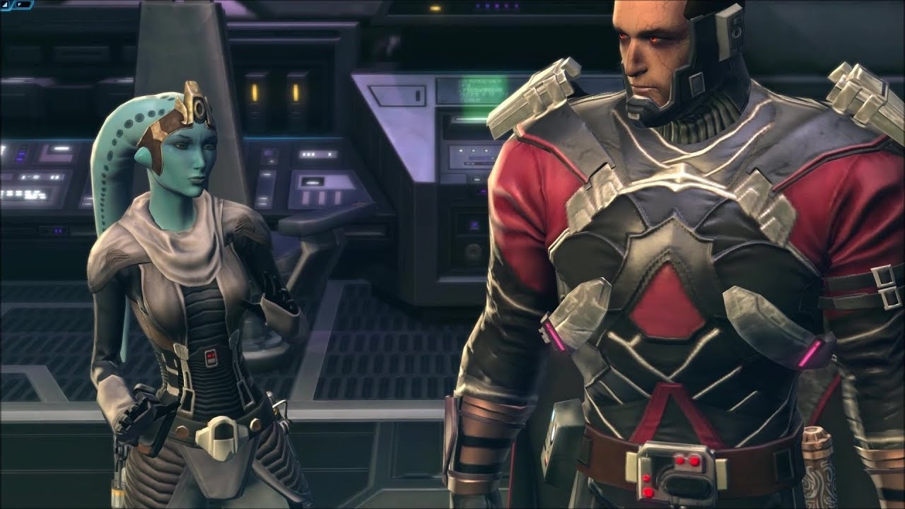SWTOR Walkthrough Sith Warrior Darkside KOTFE Part 121: Vette - YouTube