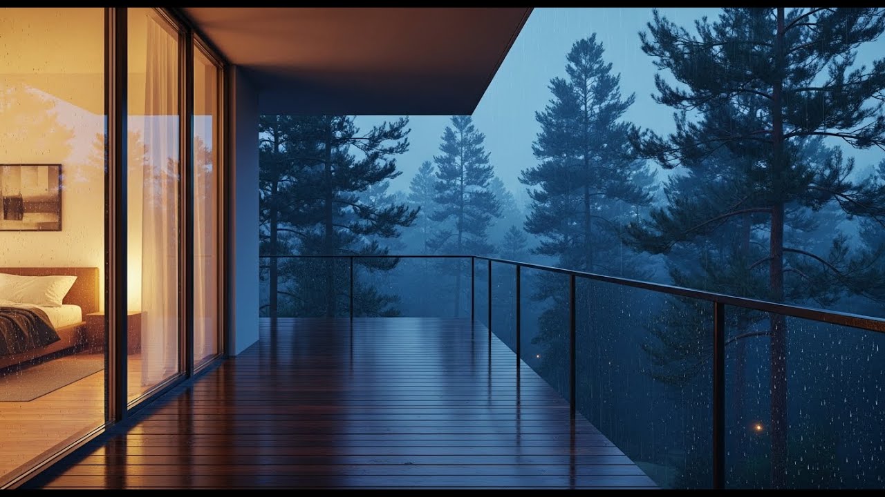 Best Rain in the Forest at Night 🌲 Sleep Deeply with Gentle Nature ...