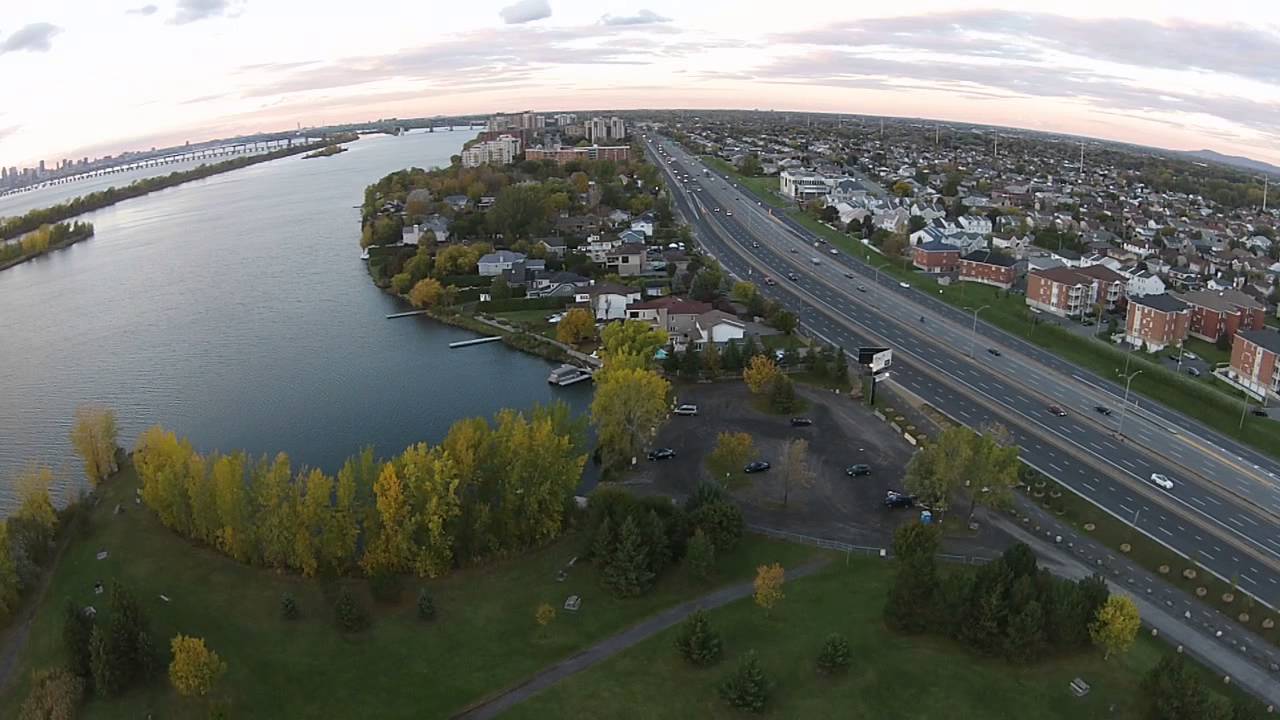 DJI Brossard, Quebec test fly - YouTube