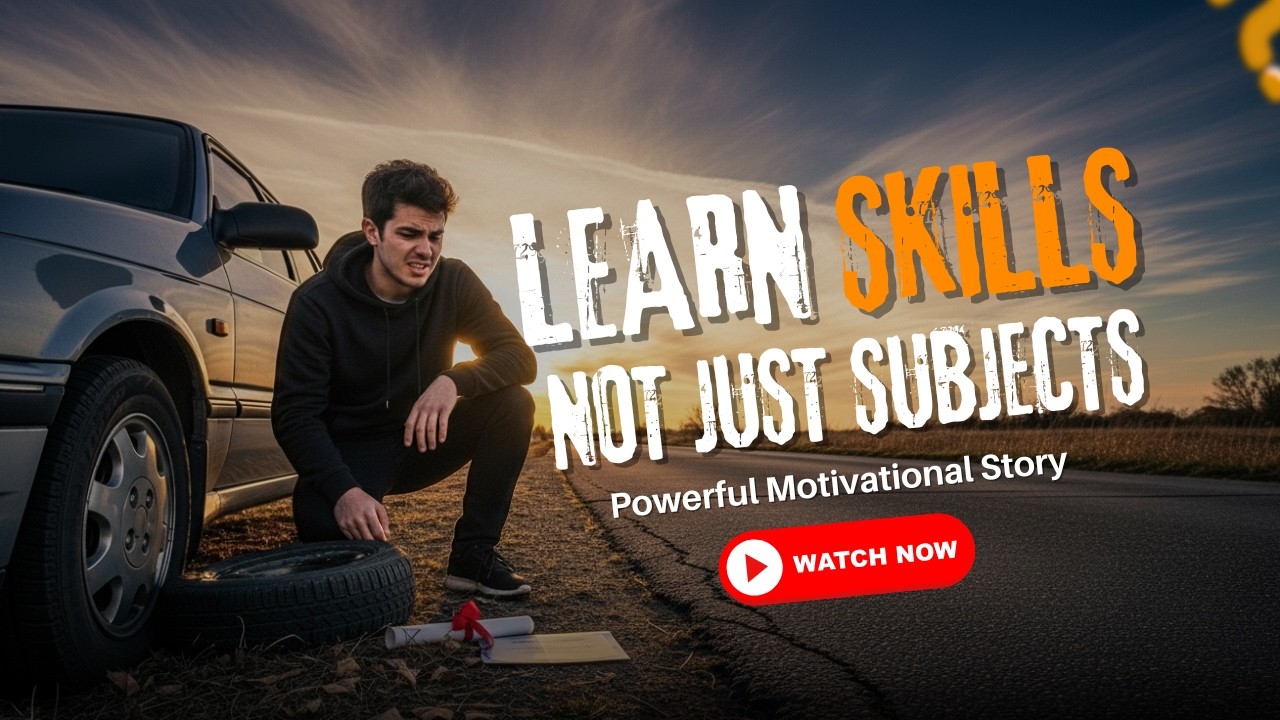 Learn Skills, Not Just Subjects | Powerful Motivational Story - YouTube