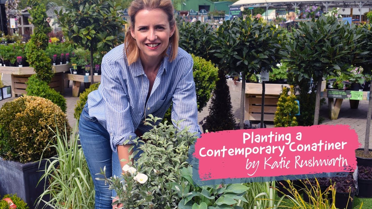 Planting a Contemporary Container with Katie Rushworth - YouTube