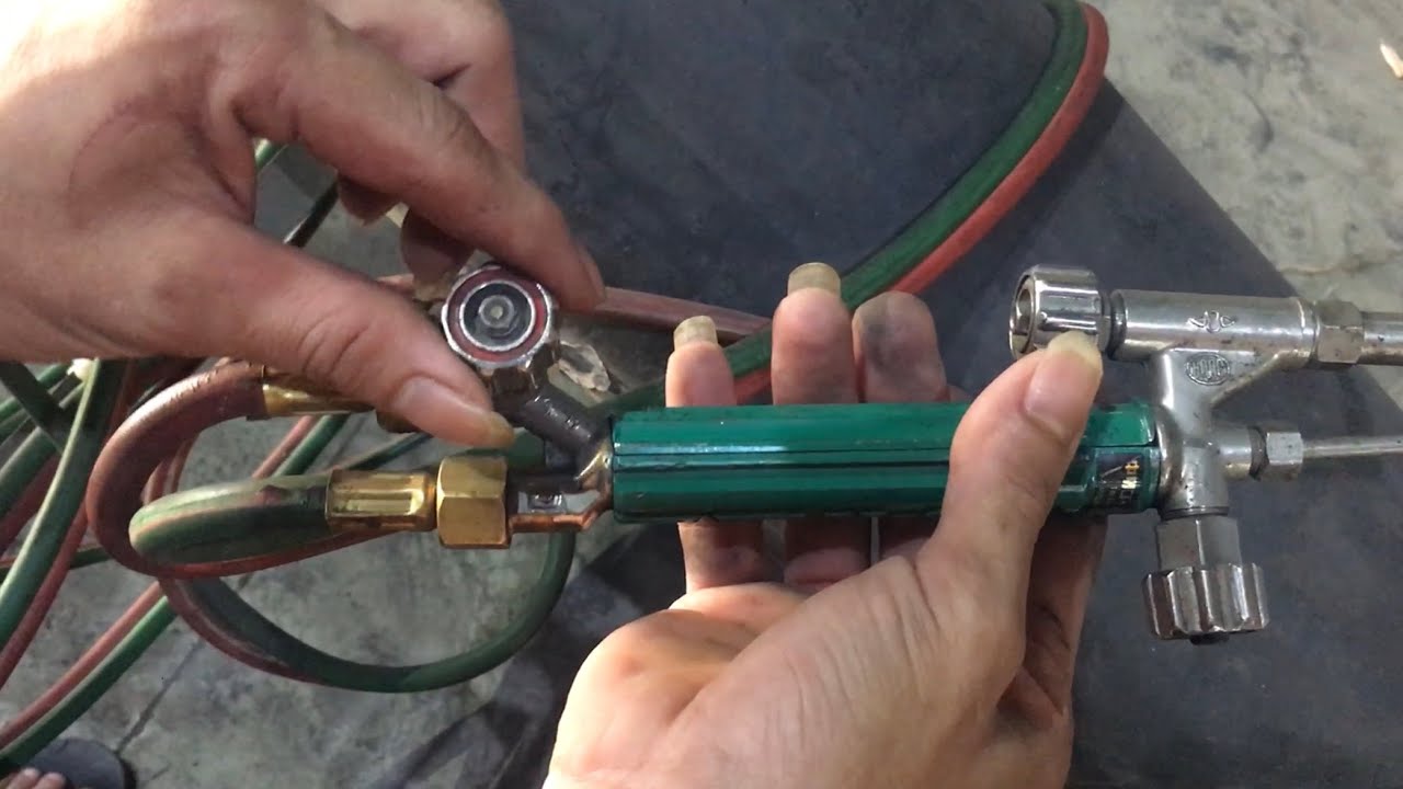 Tutorial cara belajar cepat las ASETILIN / GAS LPG untuk memotong plat ...