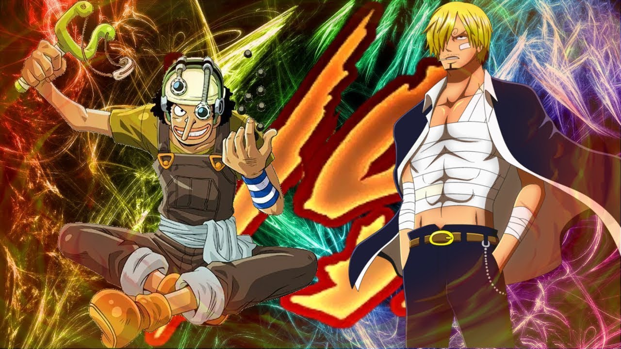 Sanji vs Usopp Sprite Animation - YouTube