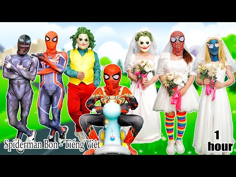 Siêu Nhân Nhện Và JOKER Đi Tìm Nhện Nhí Thất Lạc | Tổng Hợp Video Hành Động Hay Nhất