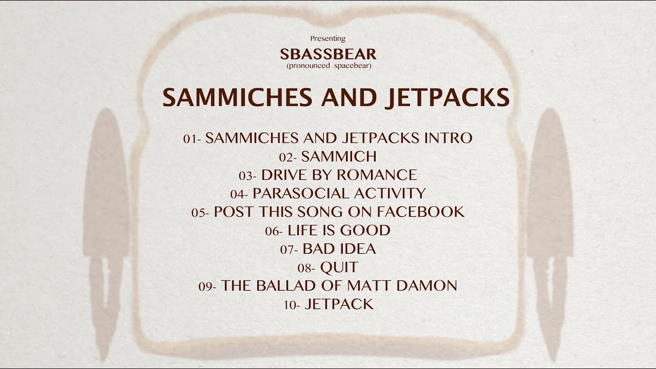 Sbassbear Album Preview - YouTube