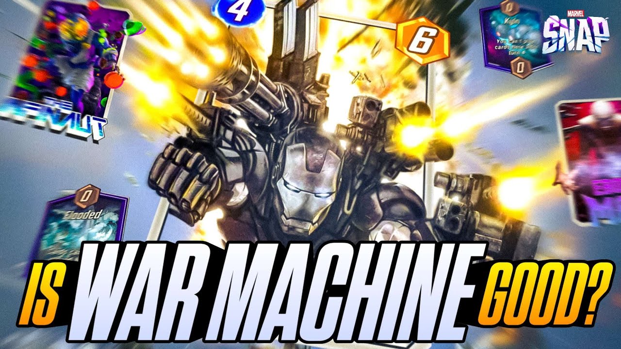 WAR MACHINE or COPE MACHINE? Is War Machine GOOD?! [Marvel Snap First ...