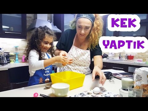 Mira ile Kek Yaptık | Kek Nasıl Yapılır | UmiKids