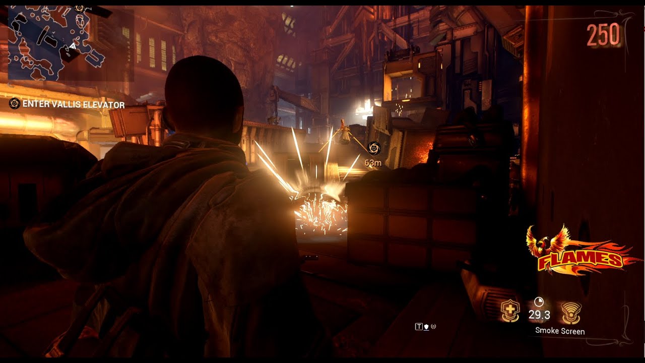 Warframe New War Mission Enter Vallis Elevator - YouTube