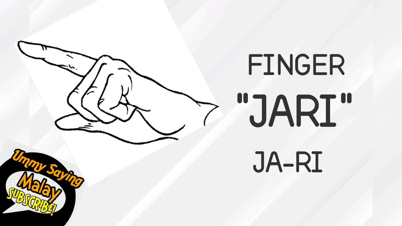 Finger - Jari (Malay Pronounce / Body Parts) - YouTube