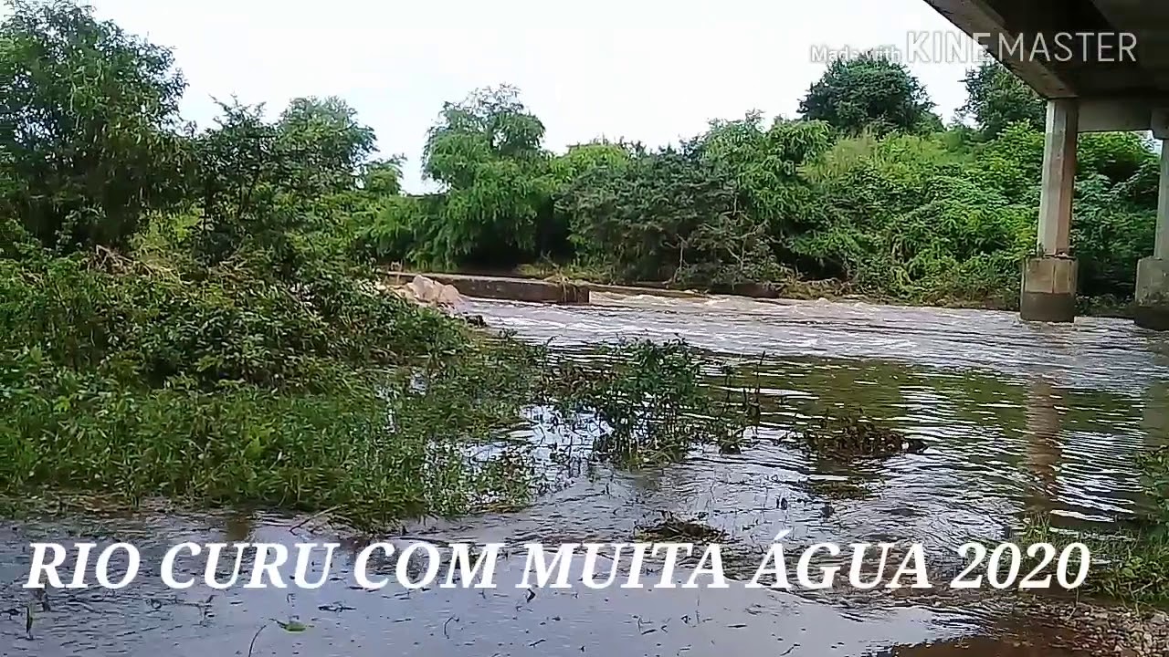 RIO CURU COM BASTANTE ÁGUA 2020 - YouTube