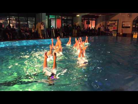 Kulturnacht Reutlingen 2015  - Synchronschwimmen SSG Reutlingen - Tübingen