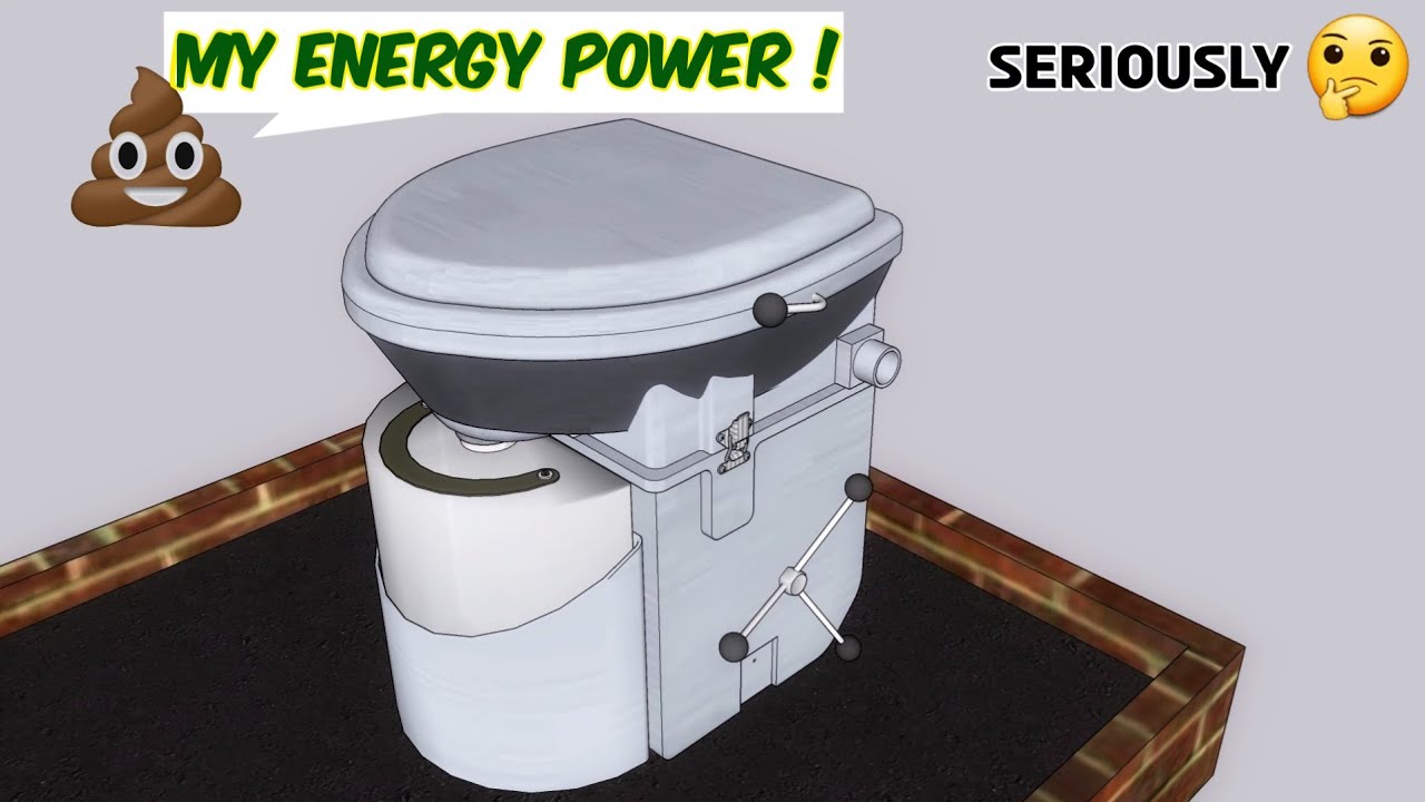 This Toilet Turns Waste to Energy/Fertilizer | Turning Human Waste into ...