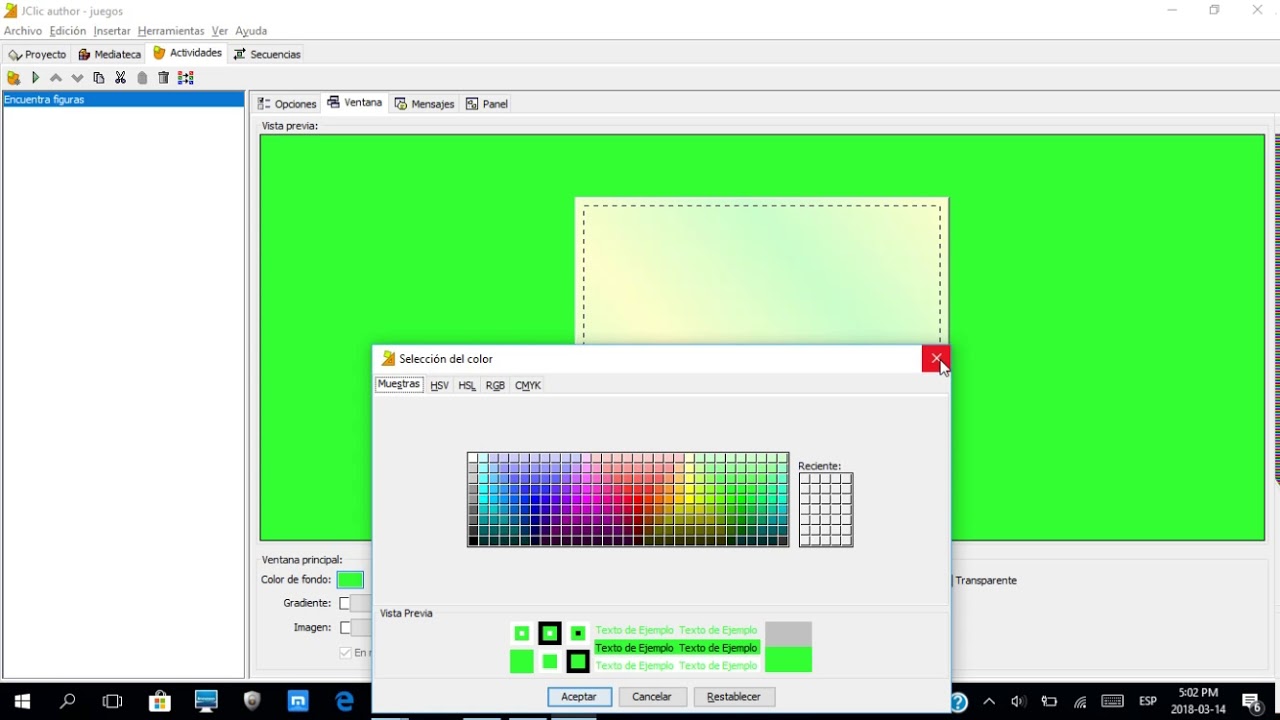 Tutorial para hacer actividad en JClic Author - YouTube