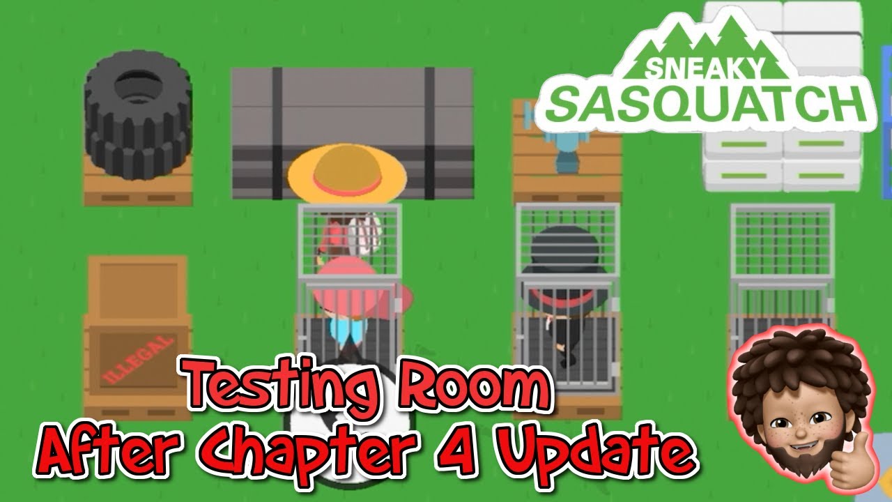 Sneaky Sasquatch - Testing Room after Chapter 4 Update - YouTube