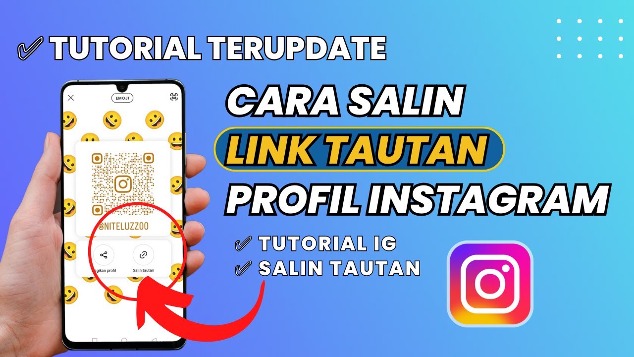 Cara Salin Link Tautan Profil Instagram 2023 - YouTube