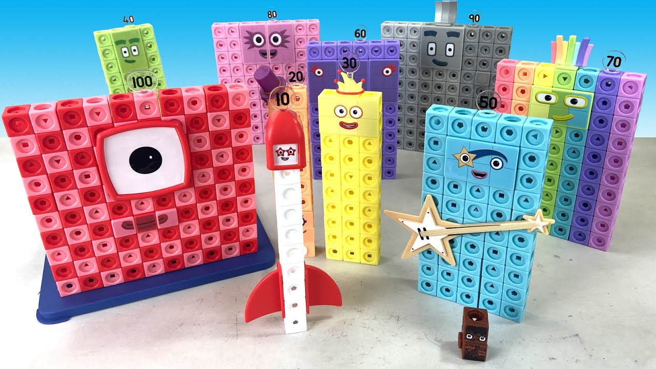 Let's Build Numberblocks Heroes with Zeroes Official Toys || Keith's ...