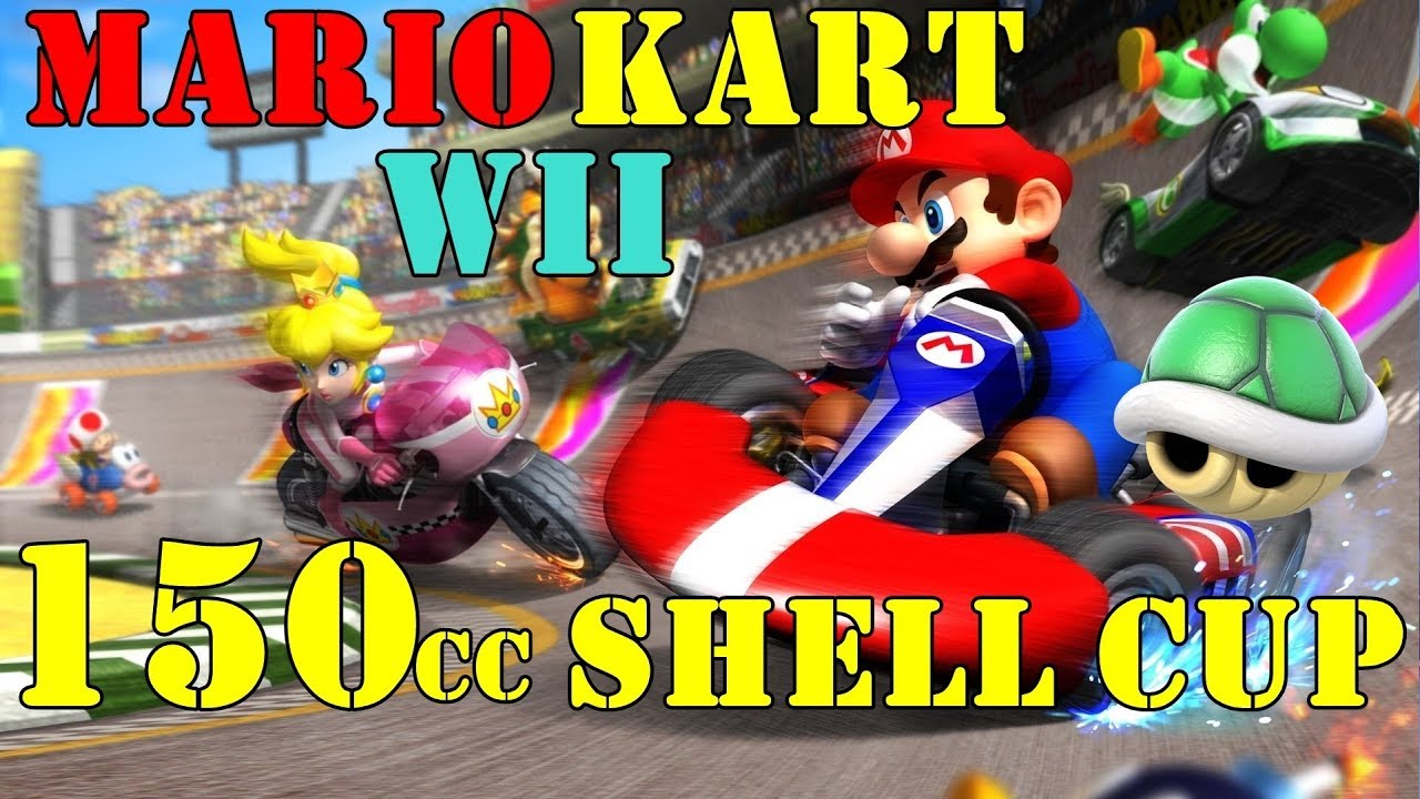 Mario Kart Wii 150cc Shell Cup 1 Youtube