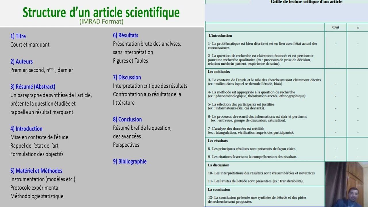 Le processus de publication d'un article dans une revue scientifique ...