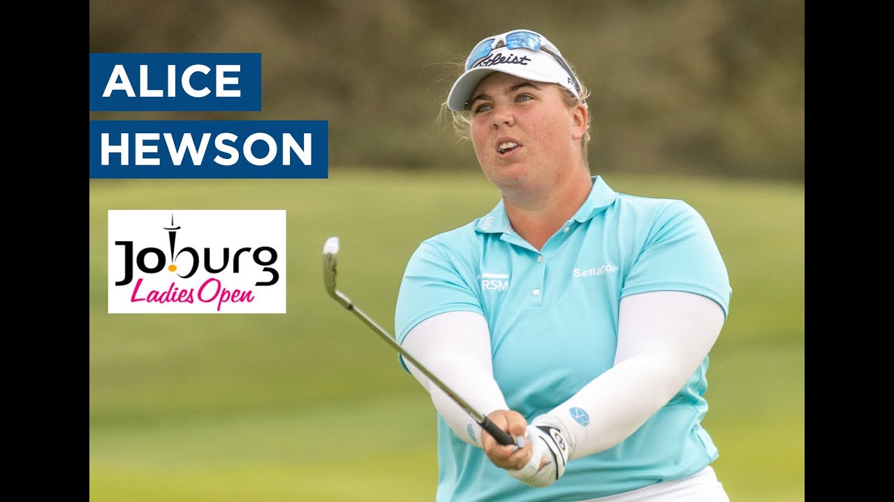 Alice Hewson shoots bogey-free 68 (-5) to start the week in fine form ...