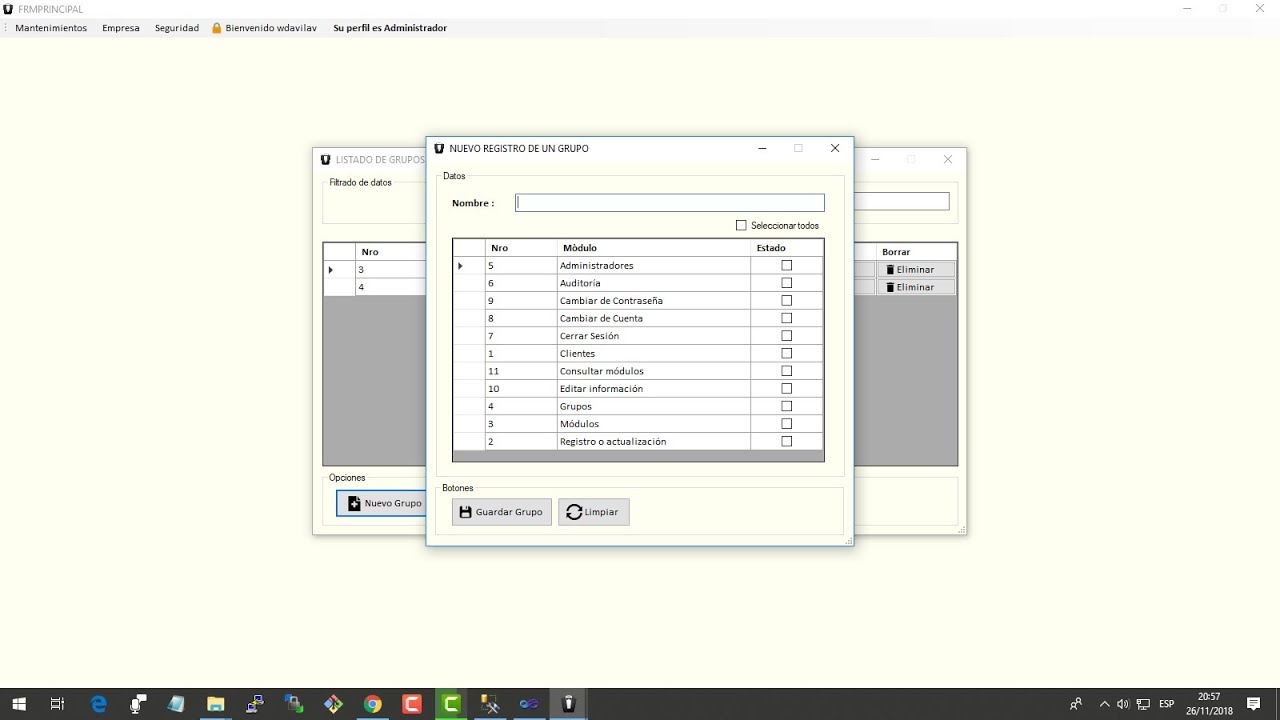 Gestión de Roles de Usuario en Visual Basic 2010 y SQLSERVER 2008 - YouTube