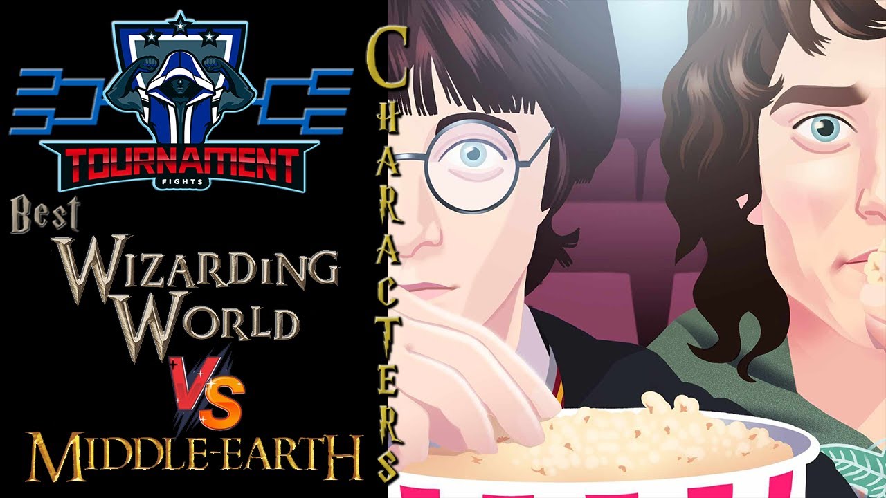 Tournament Fights #161: Best Wizarding World vs Middle Earth Characters - YouTube