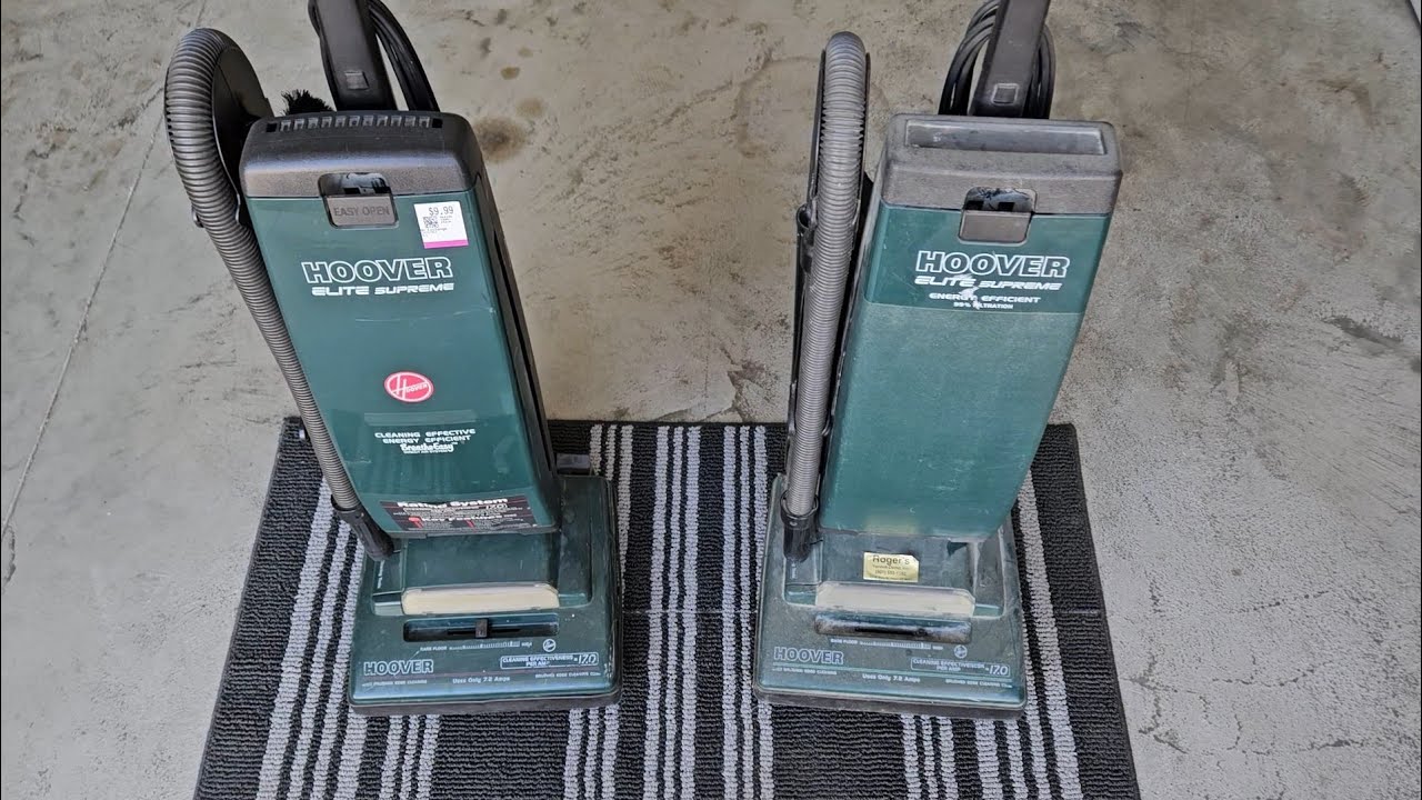 Hoover Elite Supreme Upright Vacuum - YouTube