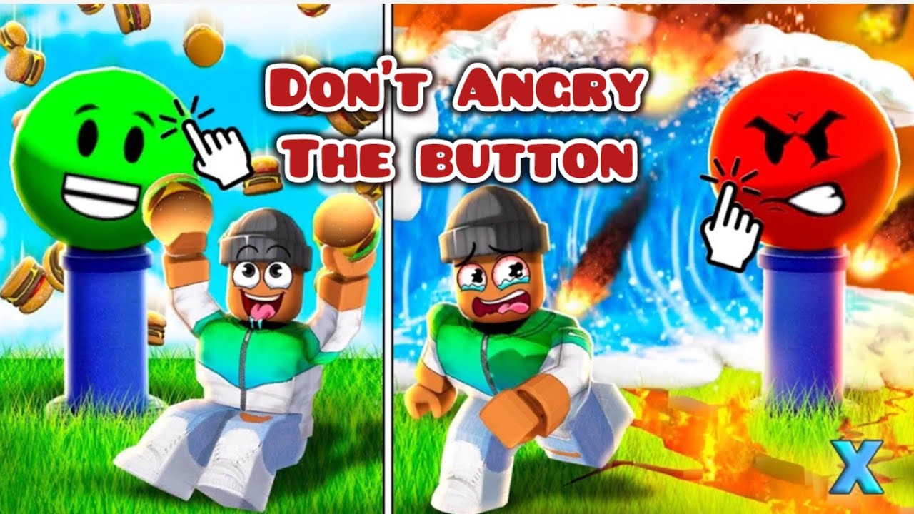 Roblox don’t make the button angry | OMG 😱 button is angry - YouTube