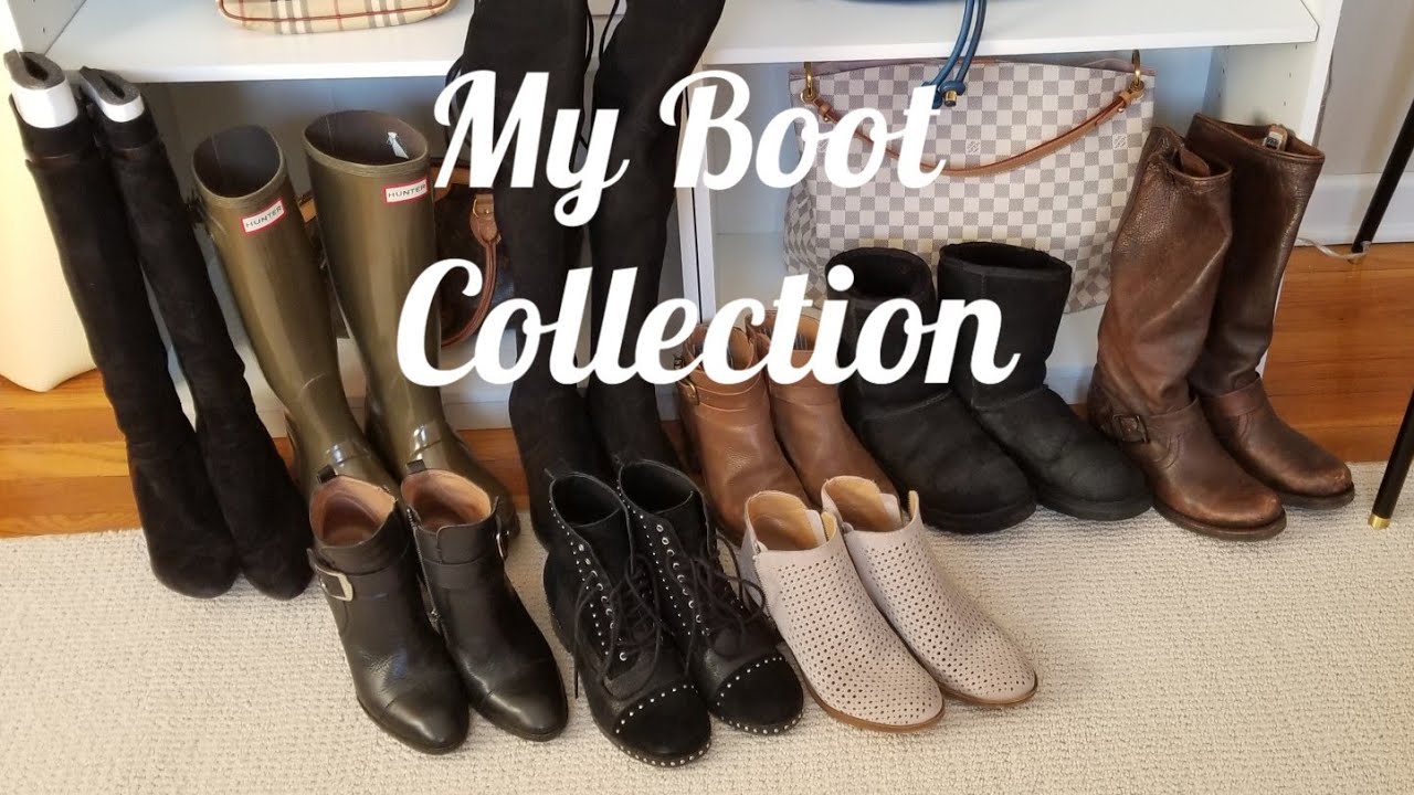 MY ENTIRE BOOT COLLECTION 2019 | Meet Penelope - YouTube