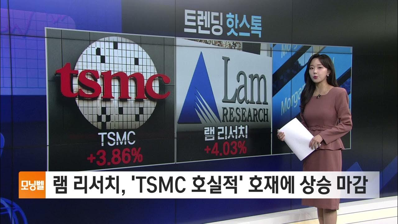 [트렌딩 핫스톡] TSMC, 4분기 순이익 57% 증가…역대 최대치 - YouTube