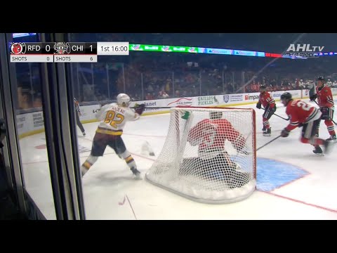 MUST SEE: Hurricanes Prospect Bradly Nadeau Scores Spectacular Michigan Goal For Chicago Wolves