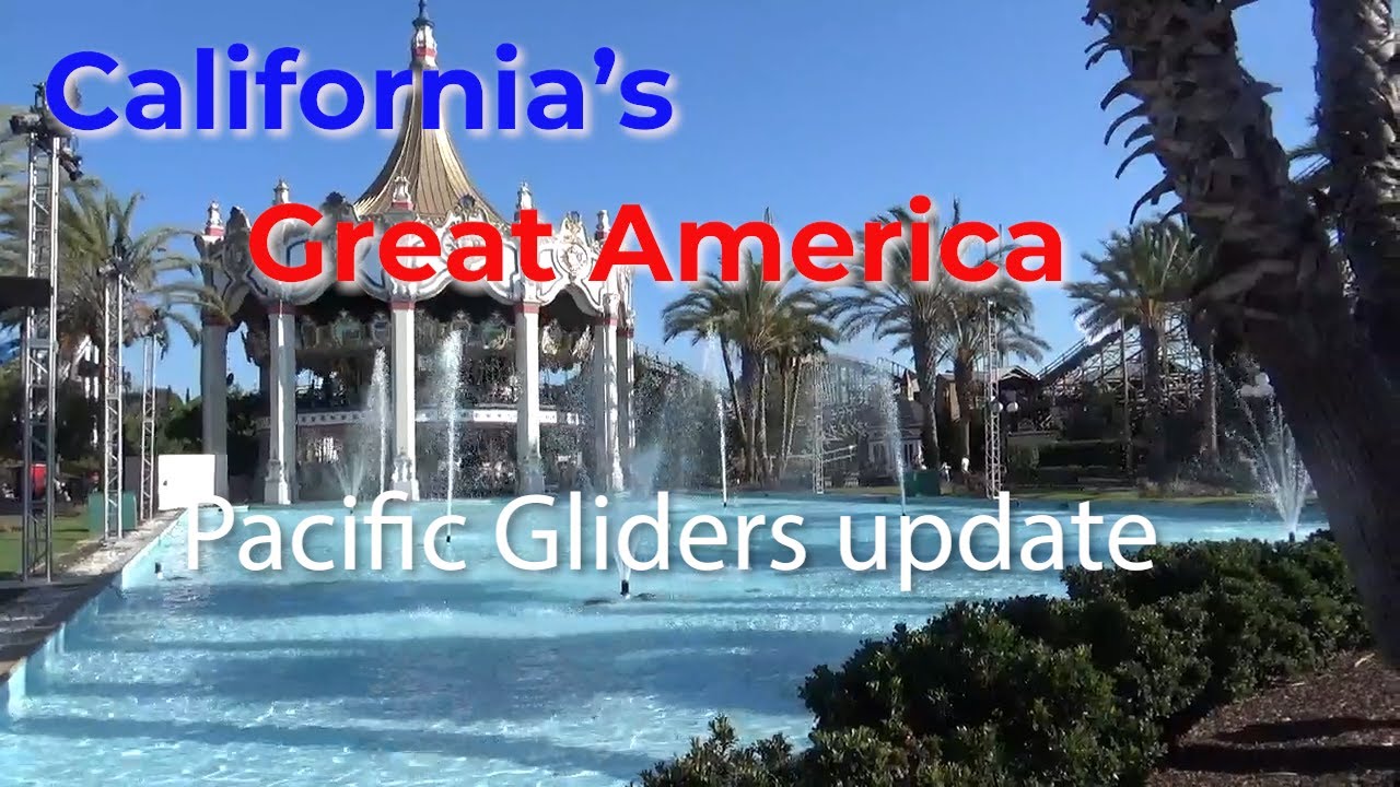 California's Great America Pacific Gliders update ride has been ...