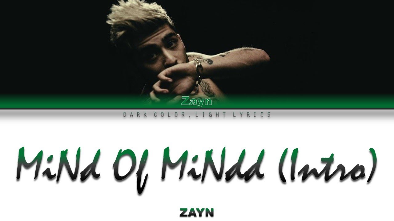 ZAYN 'MiNd Of MiNdd (Intro)' Lyrics [Color Coded ENG_ESP] - YouTube Music