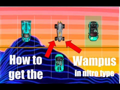 How to get The Wampus in Nitro Type - YouTube