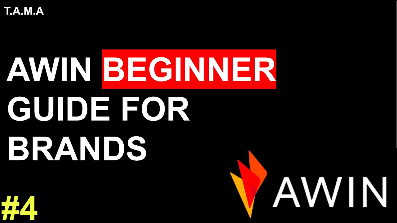 How to Set Up Your AWIN Program - YouTube