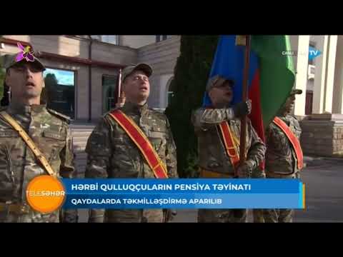 Hərbi qulluqçuların pensiya təyinatında təkmilləşdirmə aparılıb...