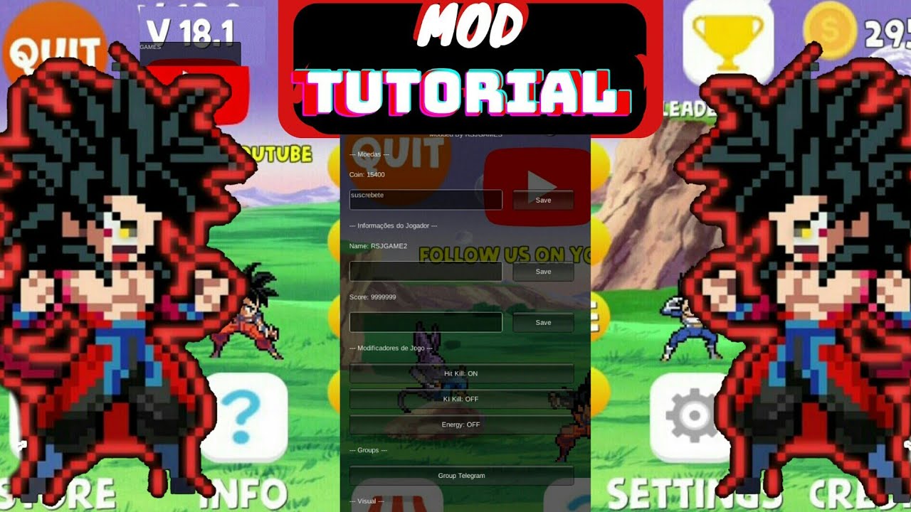 TUTORIAL DEL MOD POWER WARRIORS - YouTube